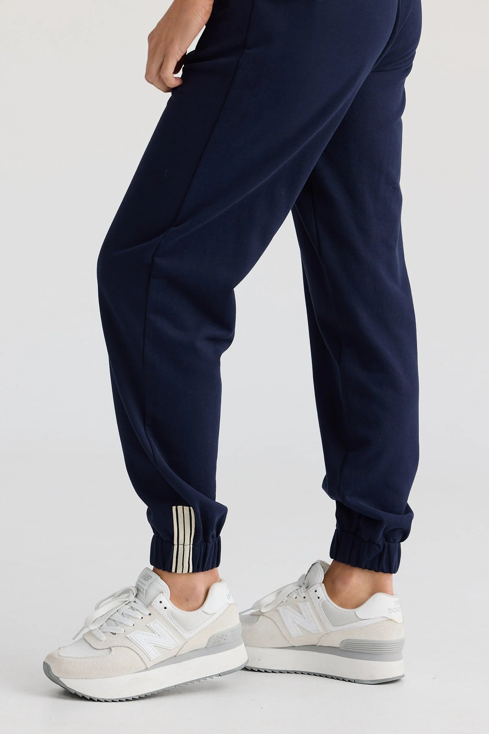 Walk Up Trackies Navy – Brave and Be