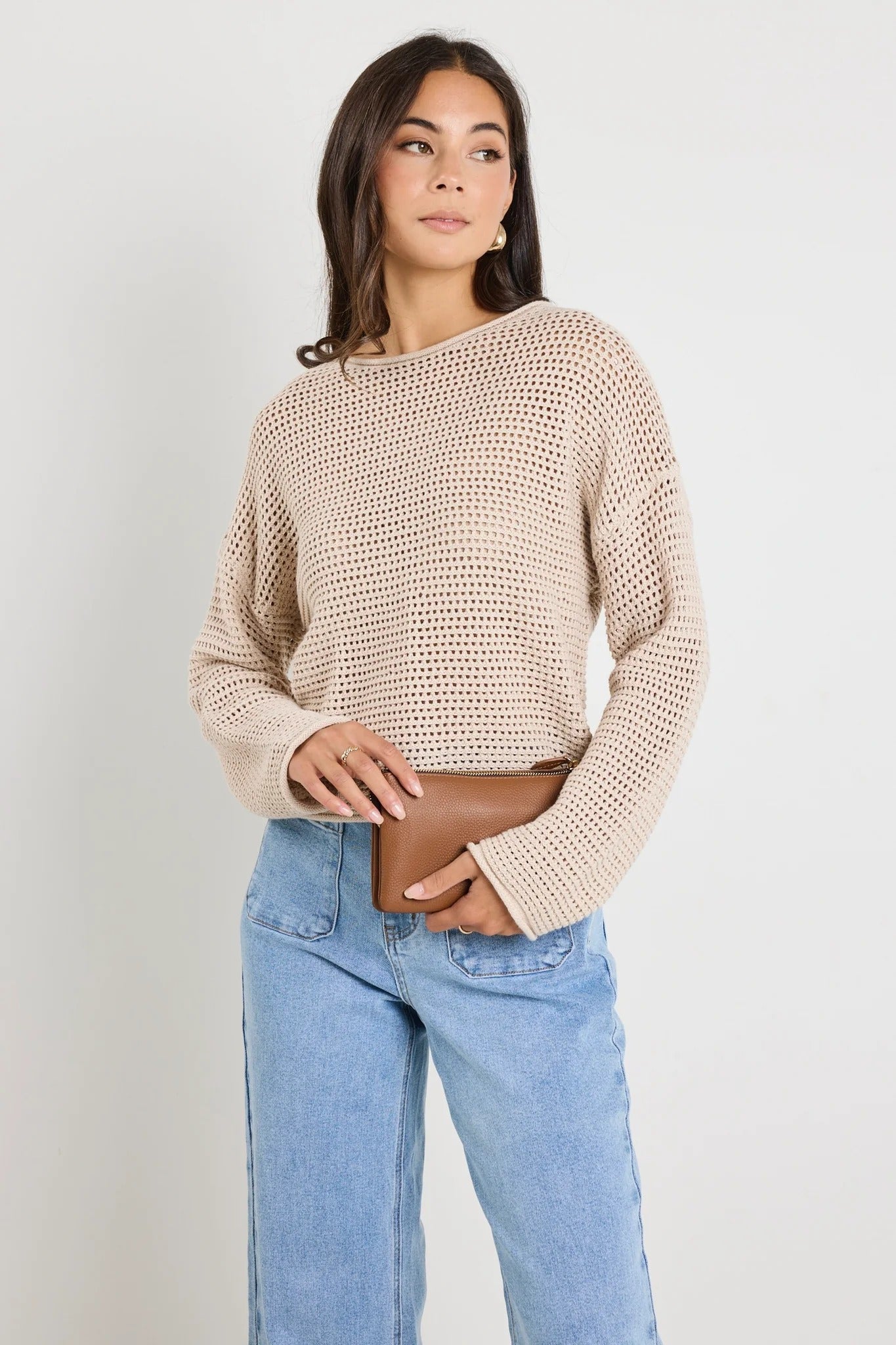 Dawn String Crochet Knit Jumper – Brave and Be