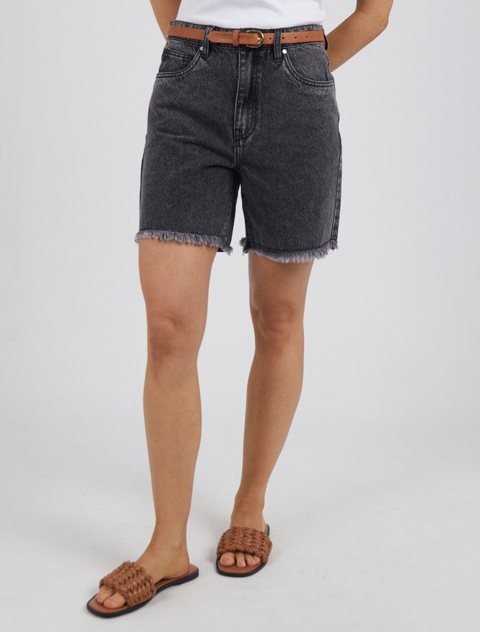 Millie Short Washed Black – Brave and Be